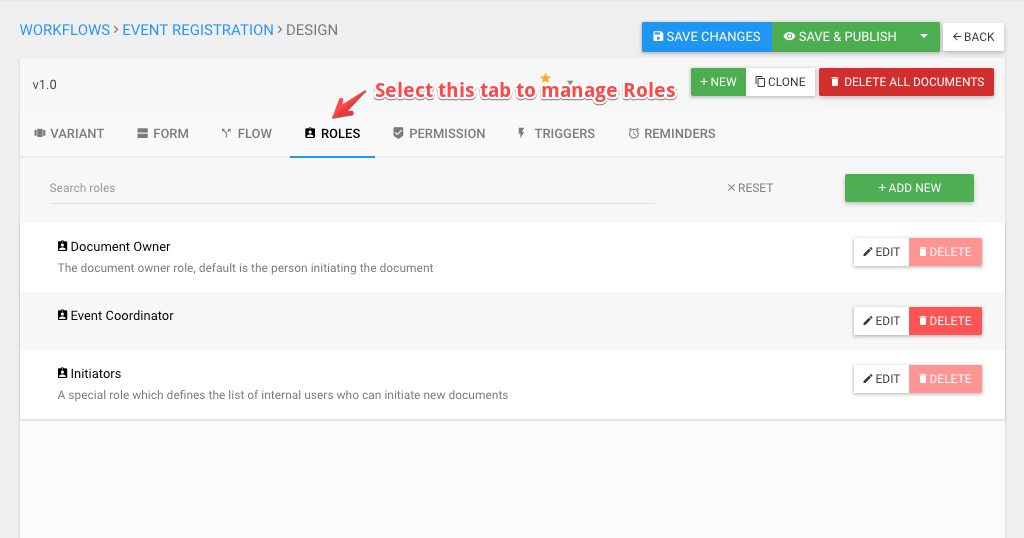 Rethink Workflow Support: Role-based Access Control