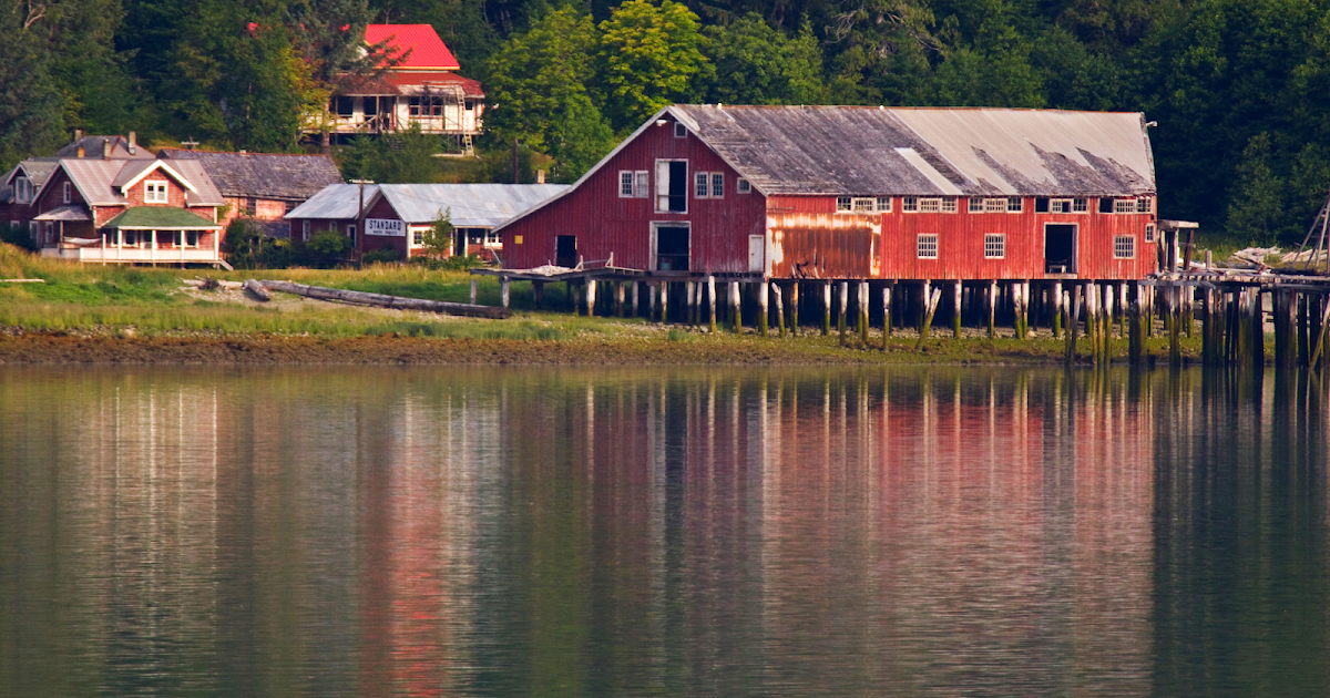 FOSSIL HUNTRESS: BITS OF HISTORY: SALMON CANNERIES IN BRITISH COLUMBIA