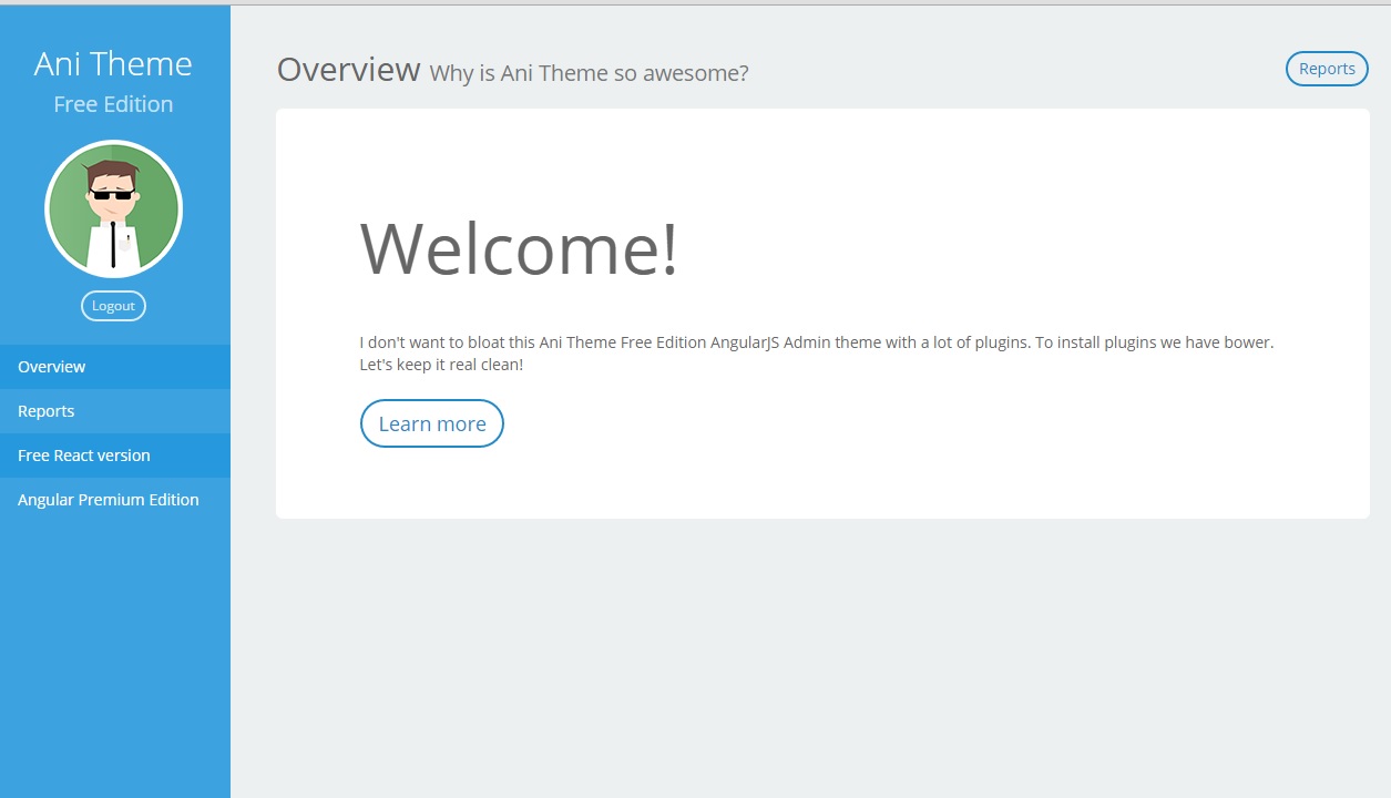 Top Free Angularjs Template Angularjs Tutorials