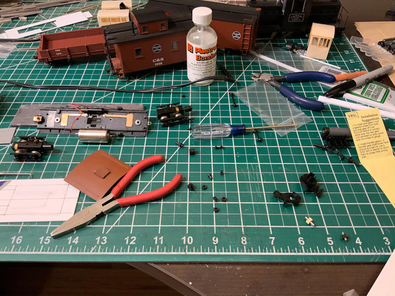 On30 in a Small Room: Building a Diesel Shay Pt 1