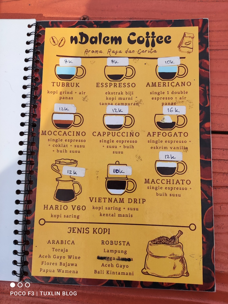 Ndalem Coffee Selo Boyolali, Nongkrong Asik dengan View Gunung Merapi ...