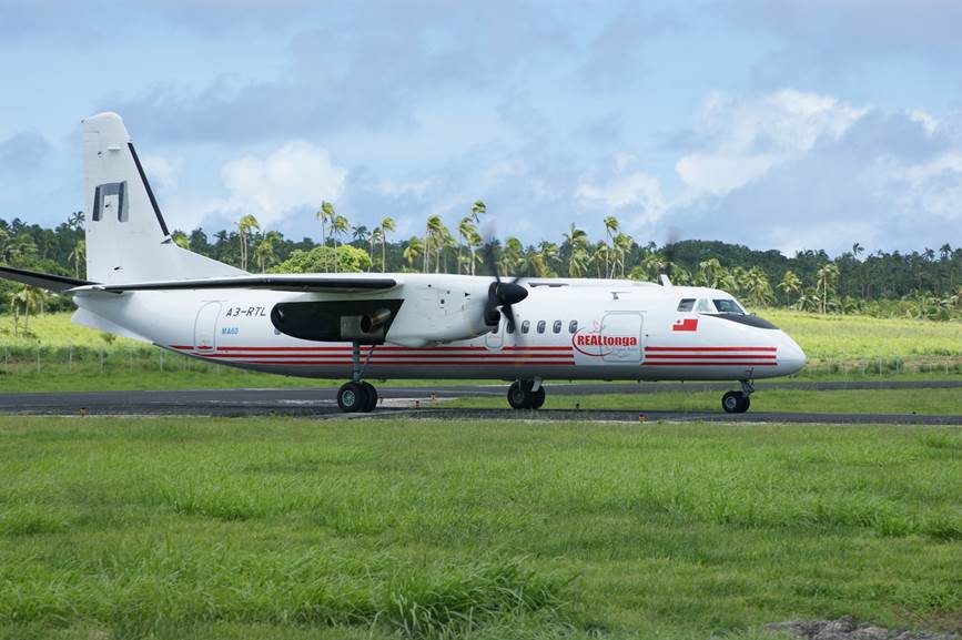 3rd Level New Zealand: Real Tonga's MA-60 - A passenger's review