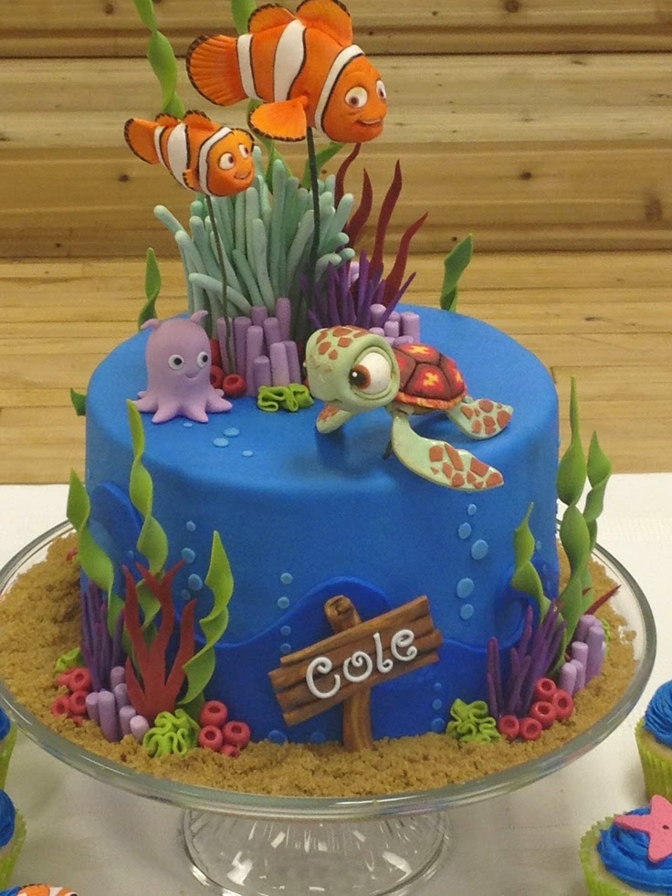 Cartoon Character Cake Design Ideas for Childrens Birthday | Cute Cake ...