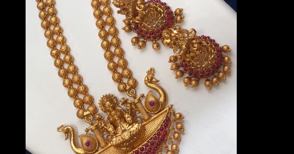 New Premium Quality Matte Finish Jewelry - Indian Jewelry Designs