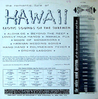 Audio Design Studio: The Surfmen - The Romantic Lure Of Hawaii (1963 ...
