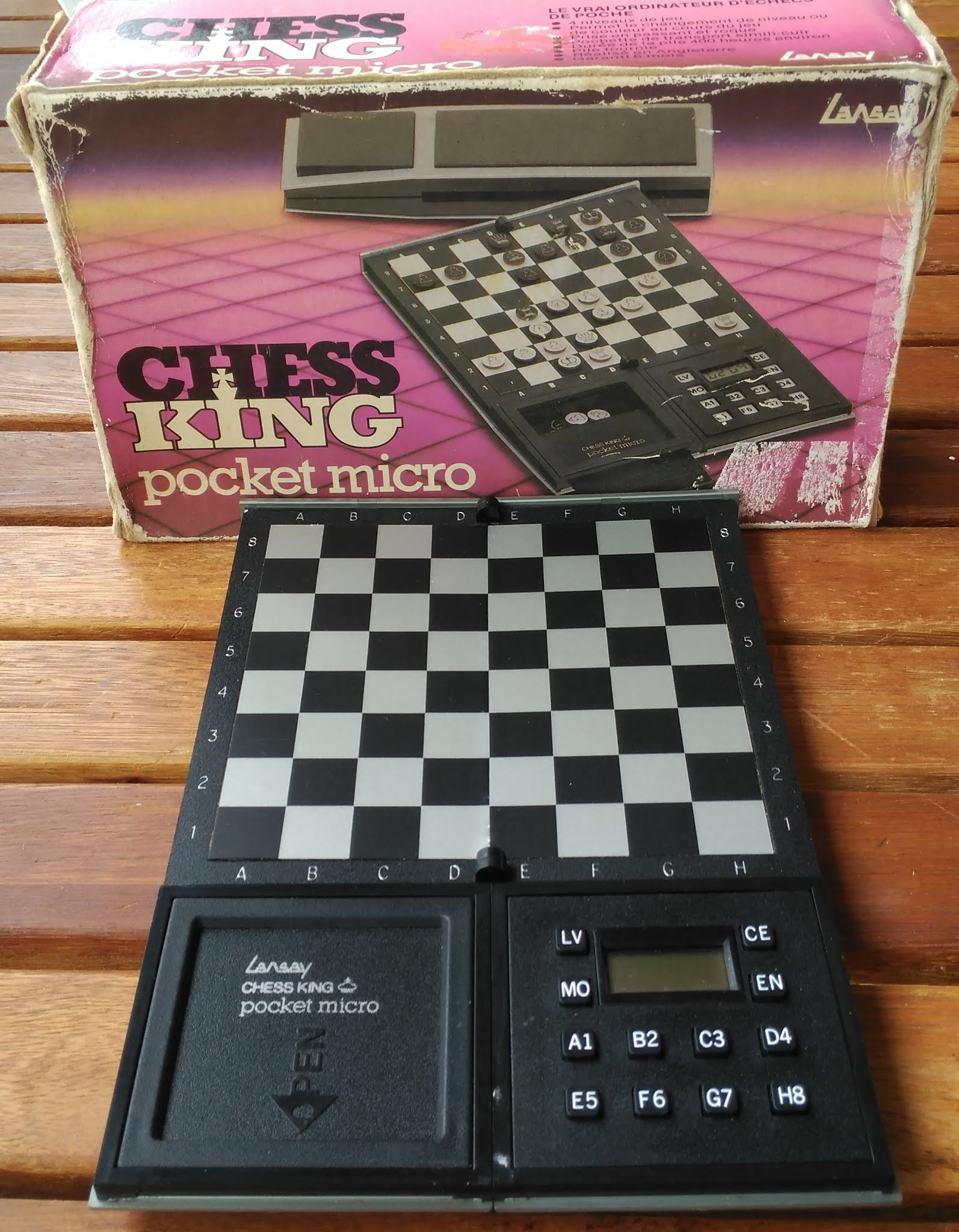 Retro Ordenadores Orty: Chess King Pocket Micro (1983) (Lansay)