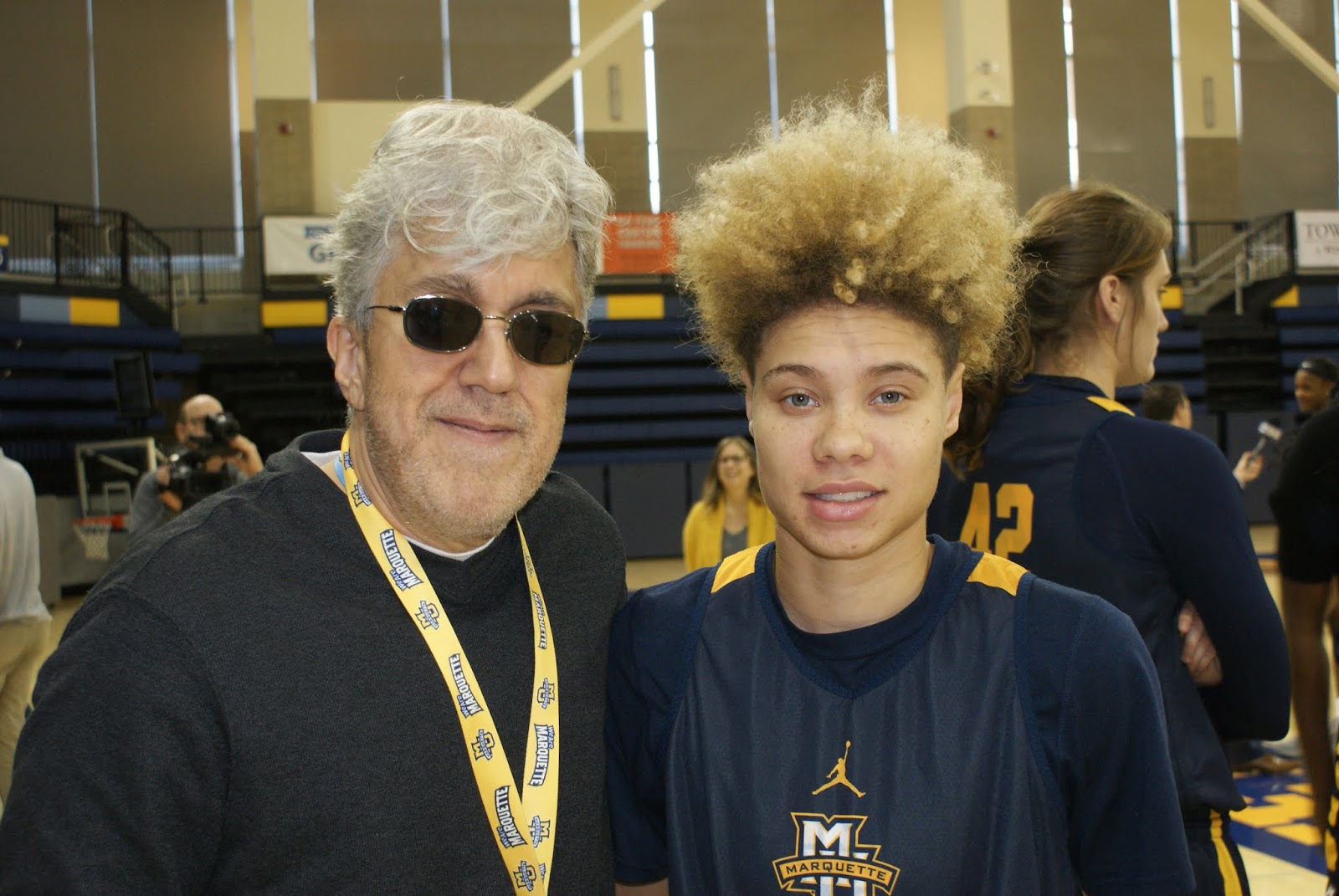 JOHNGY'S BEAT: Natisha Hiedeman and the Marquette Golden Eagles