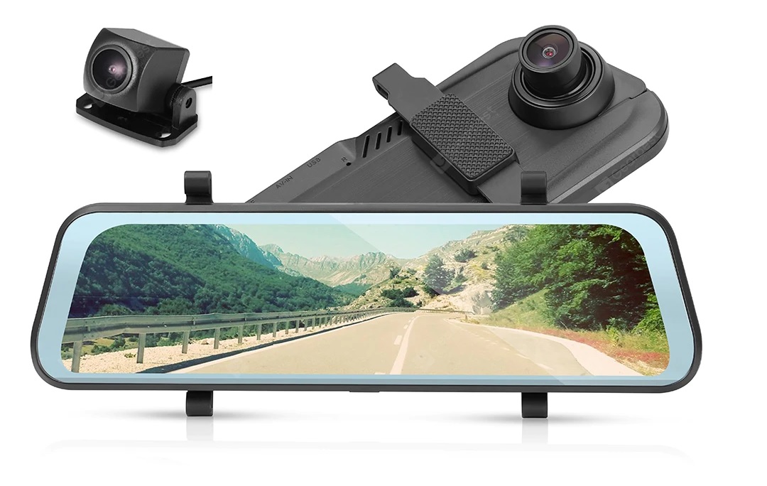 Câmara para automóvel com espelho retrovisor digital a €67 | Aberto até ...