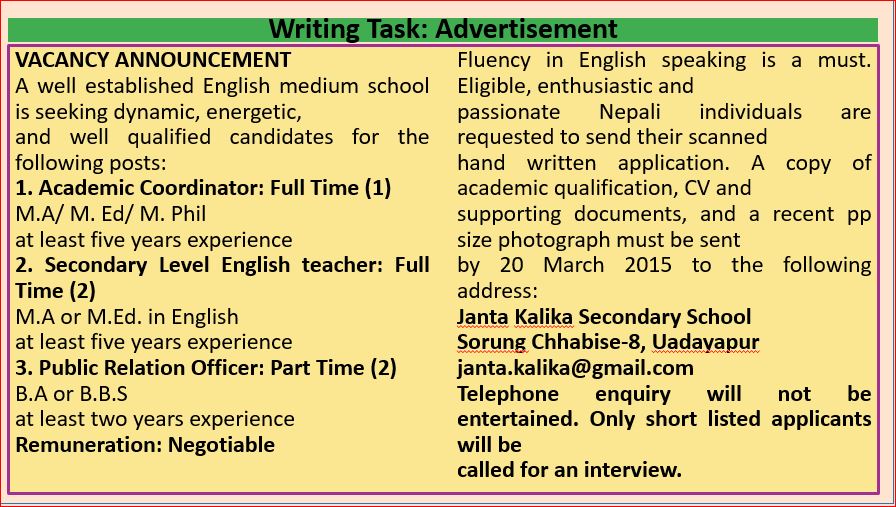 ENGLISH FOR ALL: LEARN AND EARN AS YOU TURN : Short Writing Samples