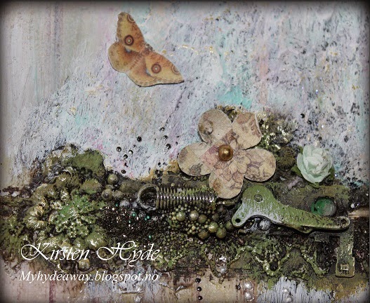 My Craft and Garden Tales: Mixed Media mini album: My story
