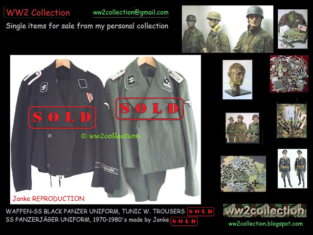 WW2 Collection Price List of my Private Collection Liquidation: Waffen ...