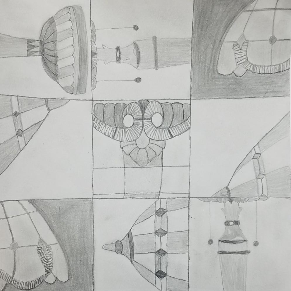 Jerdee's Art Classes: Drawing A | Focus Drawings (12 close-ups of an ...