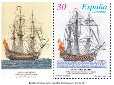 NAVÍO DE LINEA ESPAÑOL (Principios del Siglo XIX) ~ Asociación de ...