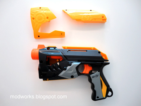 Mod Works: Nerf Dart Tag Sharp Shot - Internals Guide!