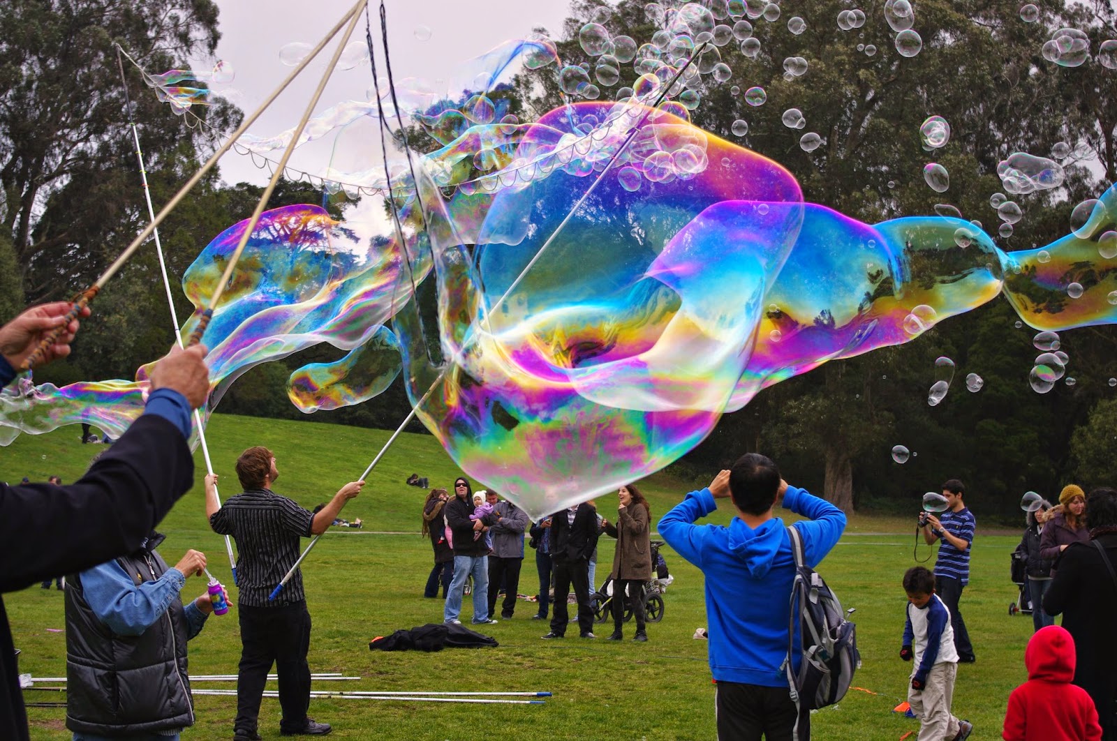 Ascent with a Bucket