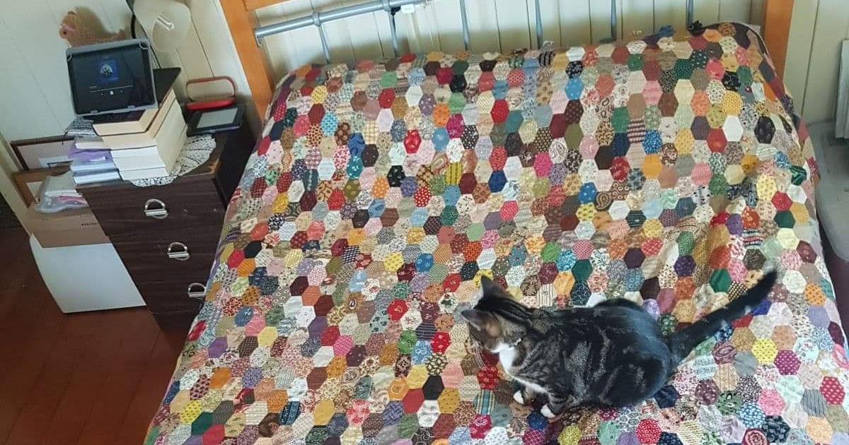 Celtic Craft Girl: Coffin quilt