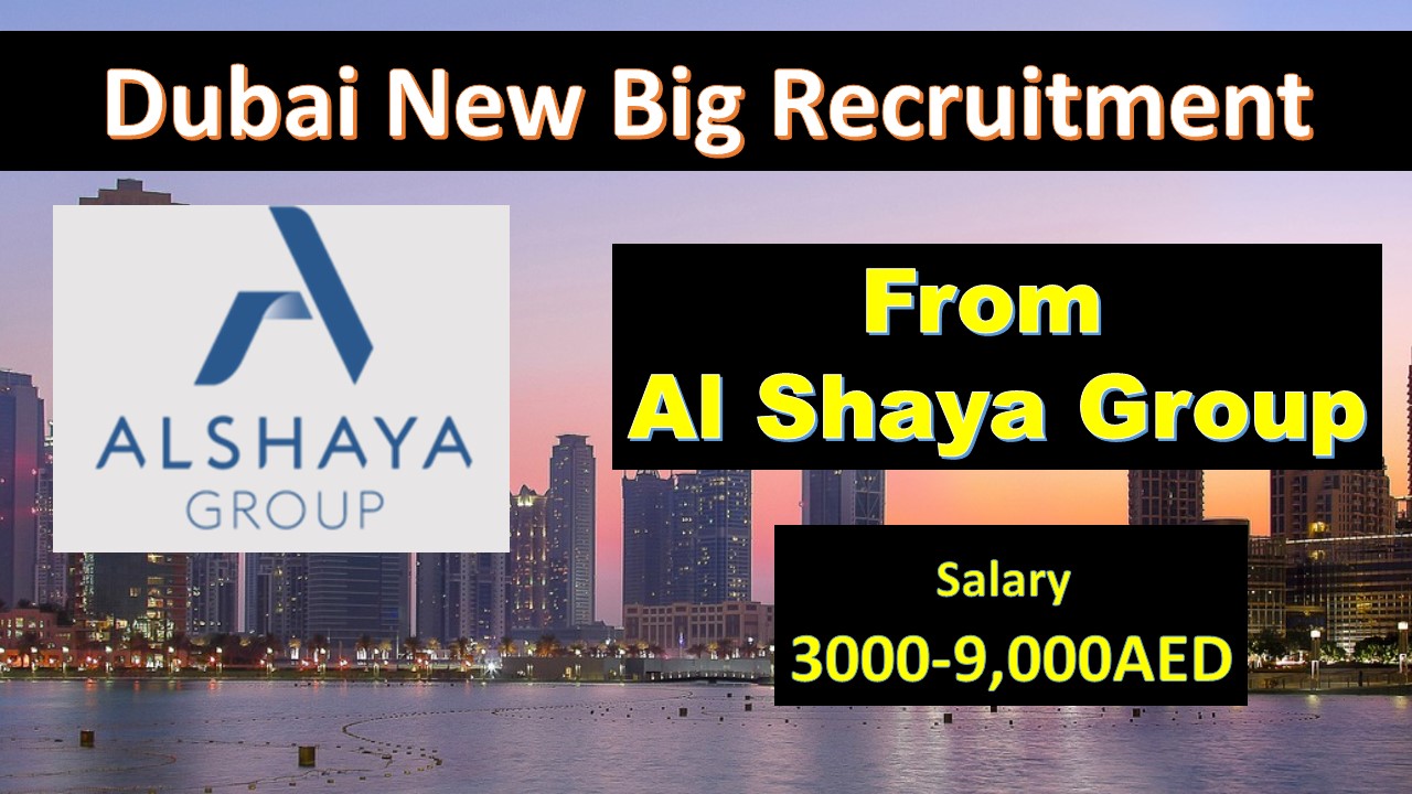M.H Alshaya group jobs in dubai| Alshaya Job hiring now