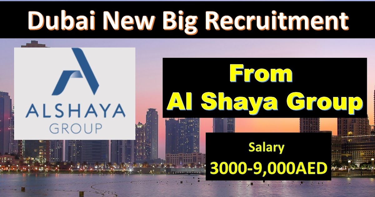 M.H Alshaya group jobs in dubai| Alshaya Job hiring now