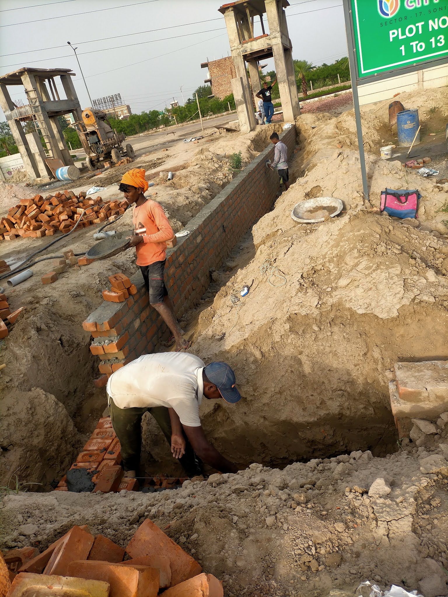 Toe Wall work - up to 08-06-2021 to 14-06-2021