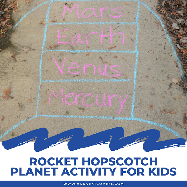 Rocket Hopscotch Planet Activity for Kids | And Next Comes L ...