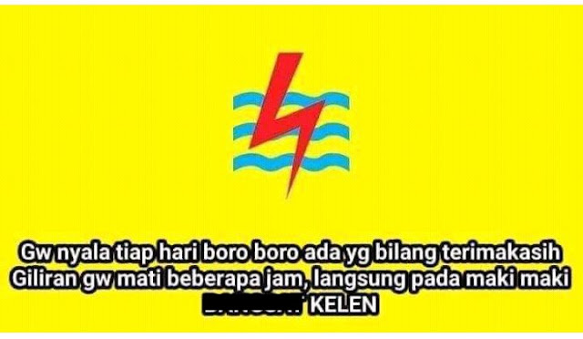 10 Meme Lucu 'Mati Lampu' Ini Bikin Ngakak Dalam Kegelapan