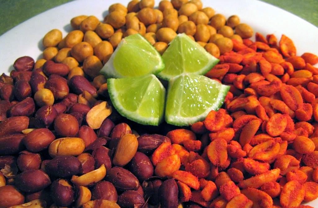 LA CRUDOTA: CACAHUATES ENCHILADOS, RECETA PARA BOTANEAR