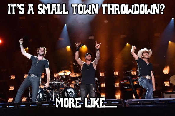 Farce the Music: Monday Morning Memes: Small Town Throwdown, Aldean, etc.