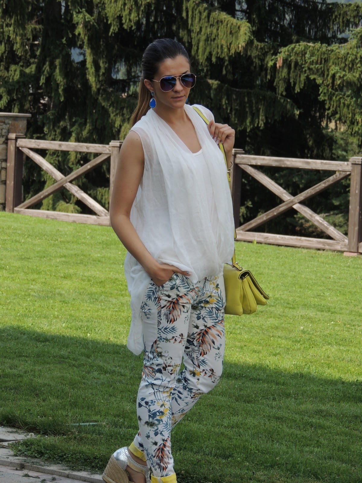 Textile in fashion: Close to nature- Outfit 16072013