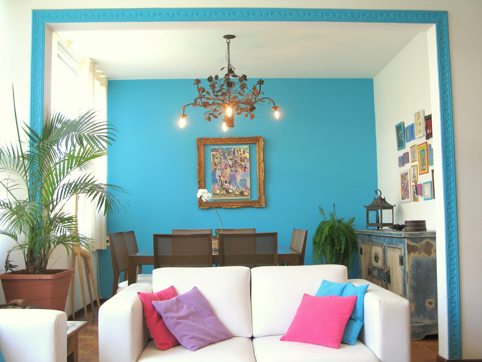 Fashion Mood: Decoração: Salas coloridas