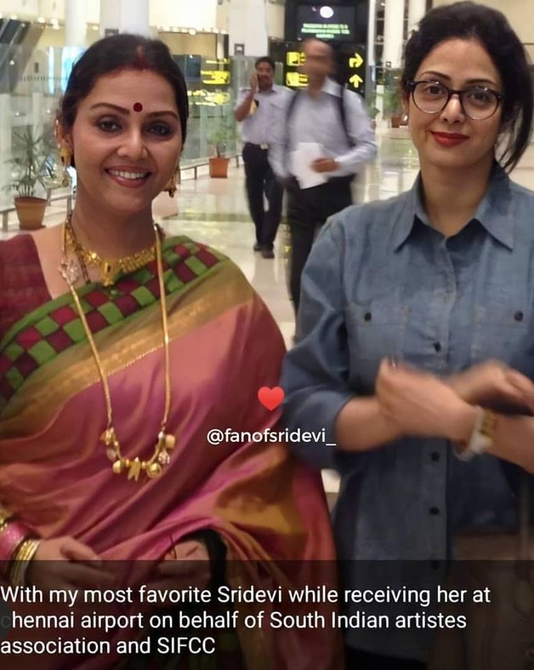 Sridevi: Everyone's a Sridevi fan....