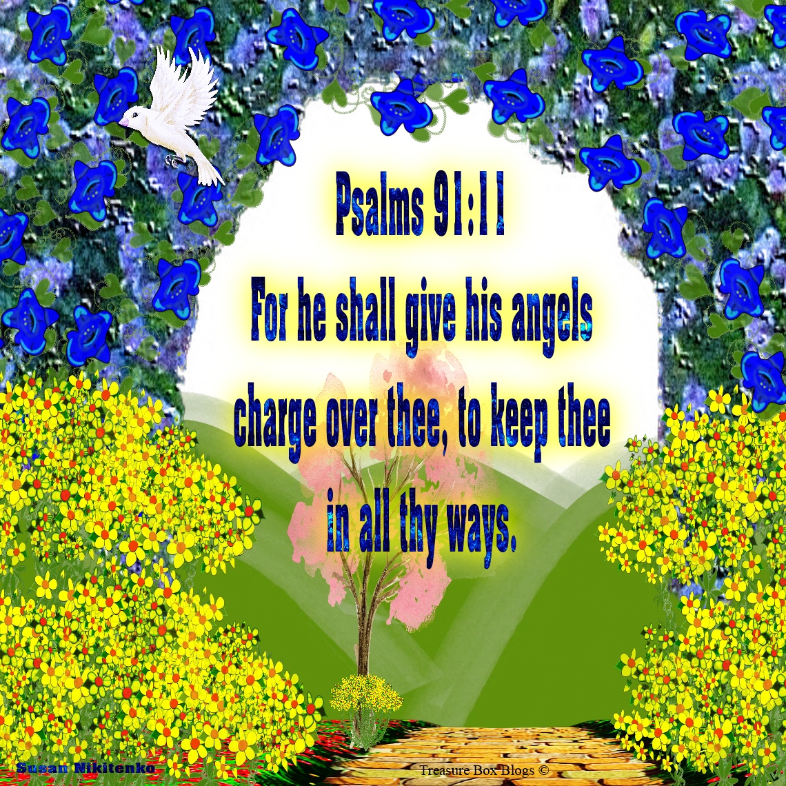 Children s Gems In My Treasure Box Psalms 91 11 Garden children-s-gems-in-my-treasure-box-psalms-91-11-garden