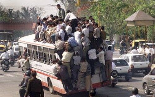 Funny Indian bus overload ~ Full to Masti - Funny Stuff Blog