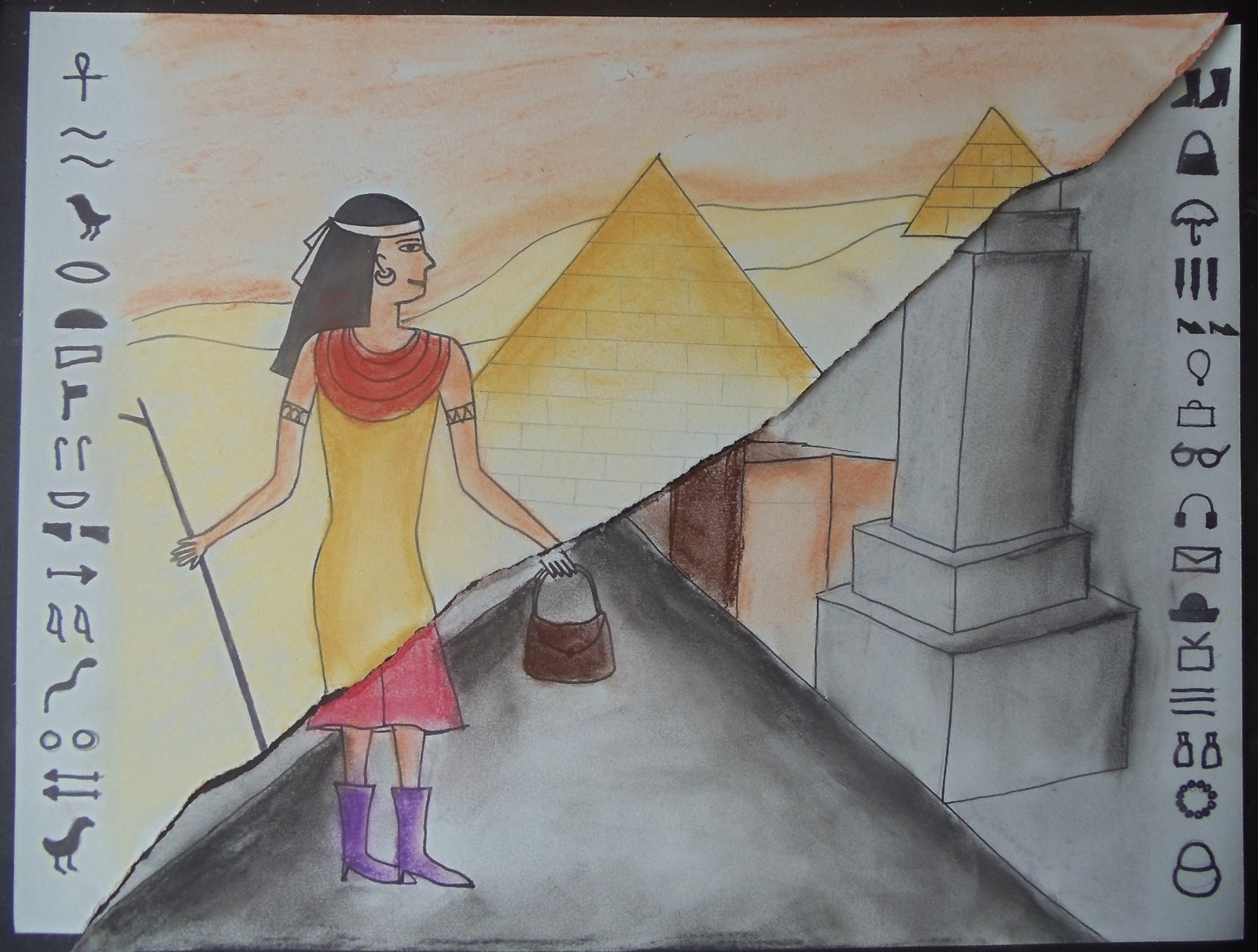 Drawing SP13: Final drawing - Ancient Egyptian culture