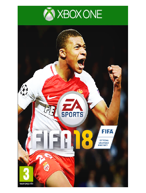 FIFA 18 para Xbox One mídia digital - Arte no Papel Online