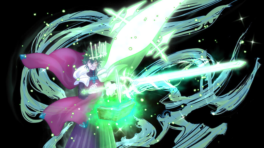 #8.2156, Black Clover, Yuno, Spirit Dive, 4K Wallpaper PC Desktop