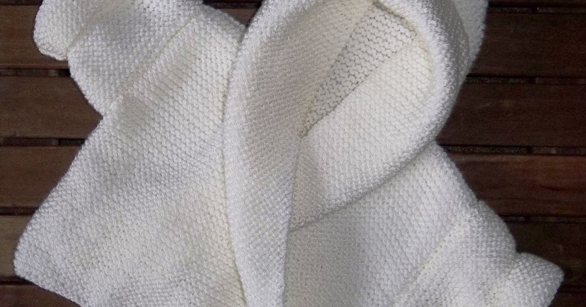 Baby Hooded Wrap Cardigan Hand Knitting Pattern