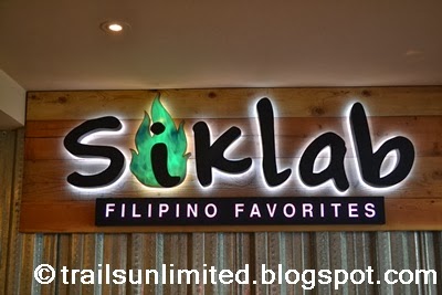 Trails Unlimited: Siklab: Now serving Filipino Favorites that are worth ...