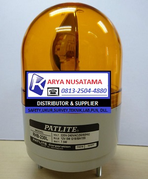 Jual Rotary Lamp Patlite Rh-230l-y di Jombang - KARYA NUSATAMA