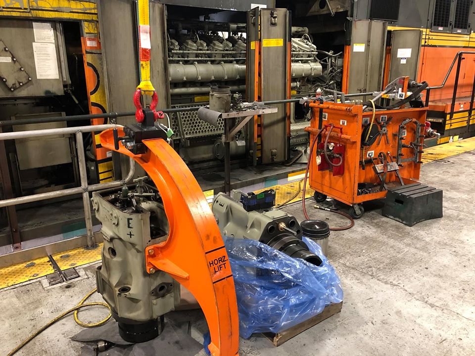 Industrial History: Power Assemblies for Locomotive Diesel Engines