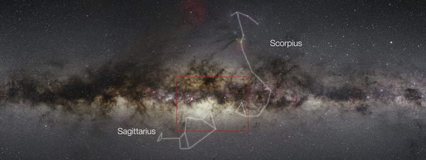 MOMENTOS DE REFLEXÃO: NOVO MAPA DA VIA LÁCTEA MOSTRA 84 MILHÕES DE ...