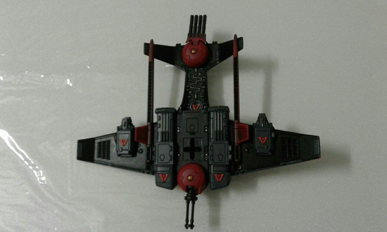 Dark Gathering: Warhammer 40K: Farsight Enclave Razorshark (WIP) Part 2