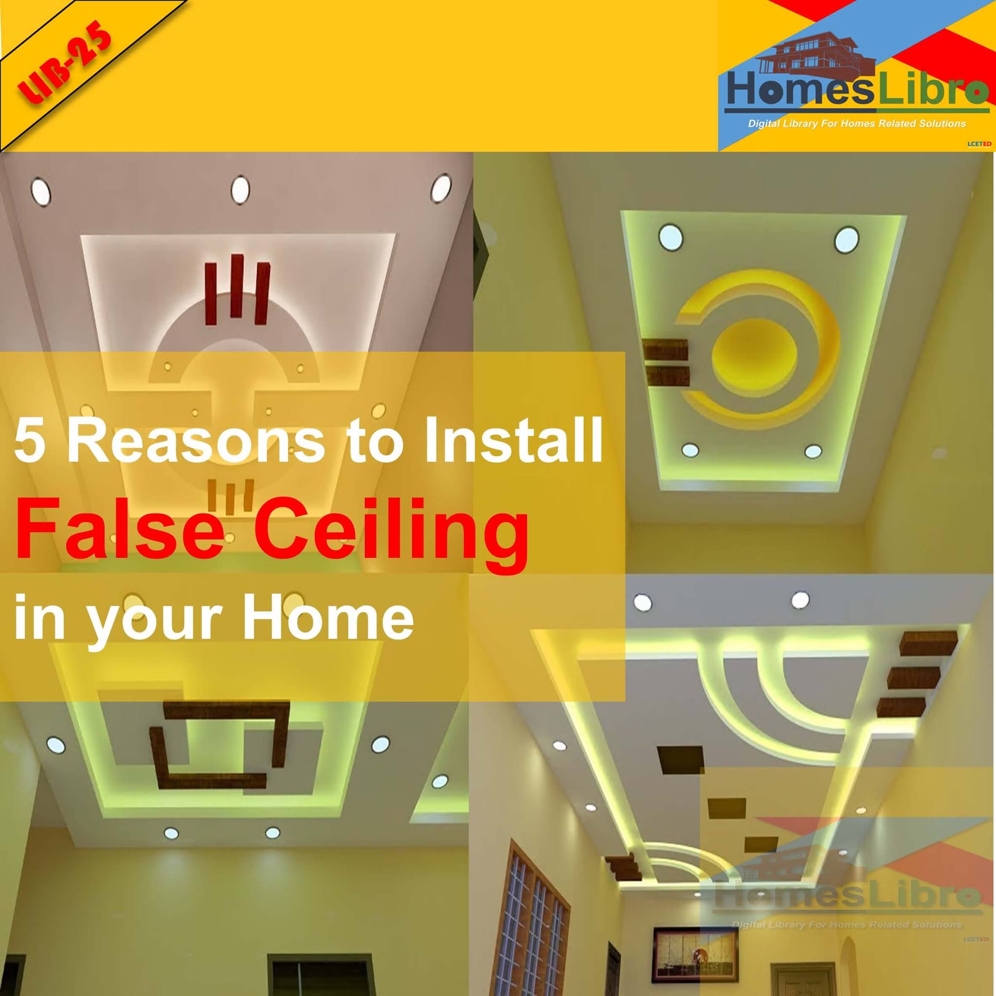 WHY SHOULD INSTALL FALSE CEILING IN YOUR HOME - HOMESLIBRO - Blogs on ...
