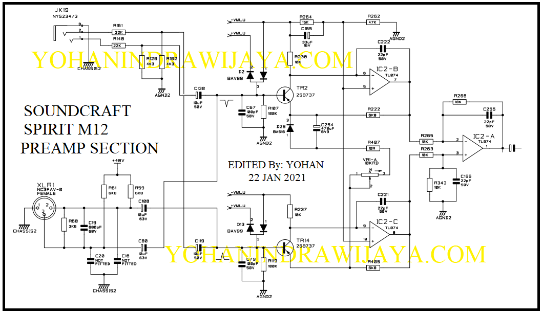 Skema Master Mixer 1 Transistor - Skema Master Mixer Yamaha ...