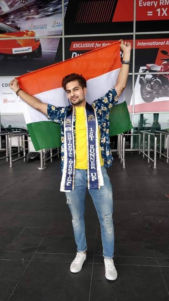 CLUSTEREUM: Sagar Jain of India crowned 1st Runner-Up at Mister ...