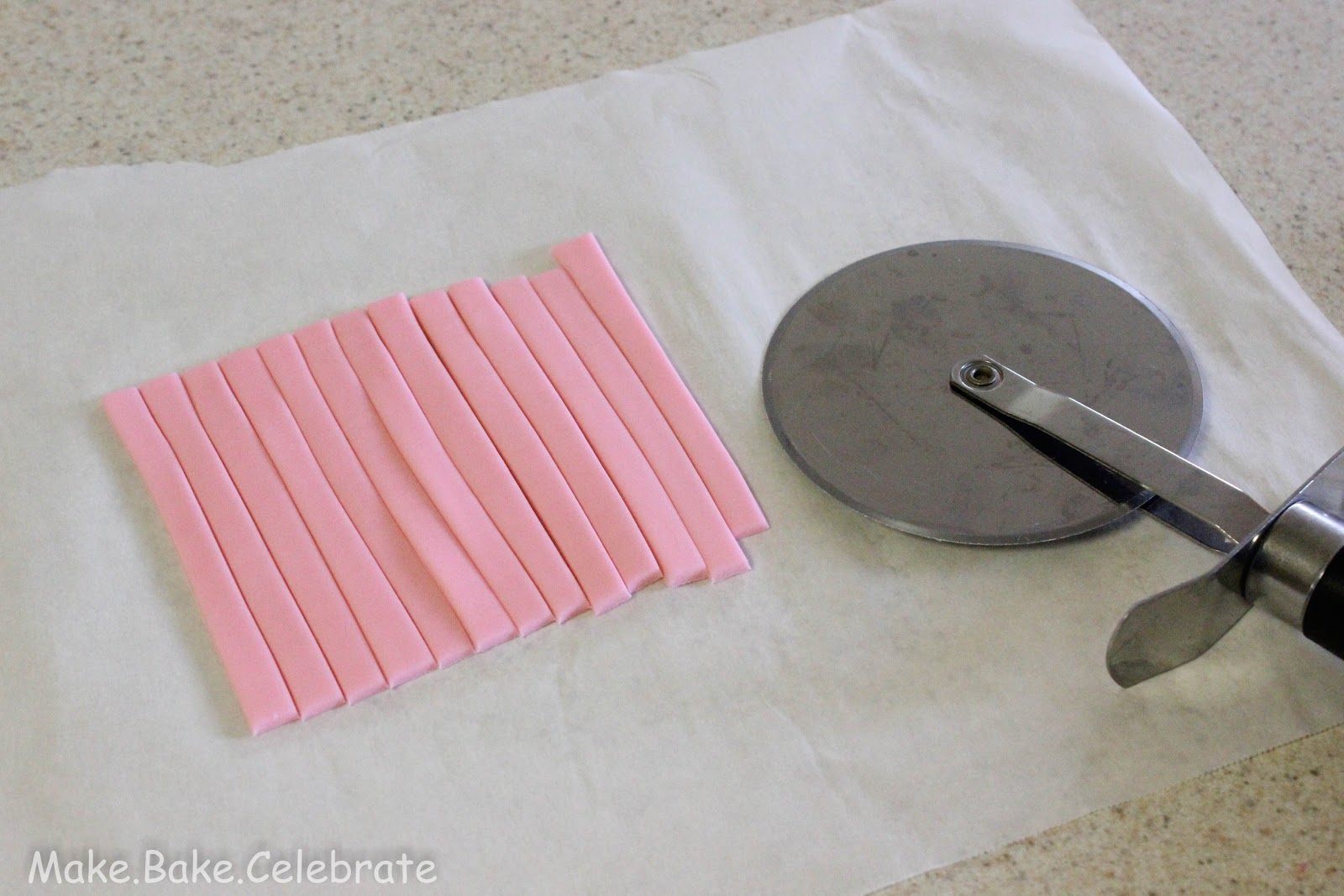 MBC: Fondant Awareness Ribbons + Packaging Cupcakes