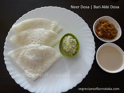 Kannada Aduge | Recipes in Kannada: Neer dose Recipe in Kannada | ನೀರು ...