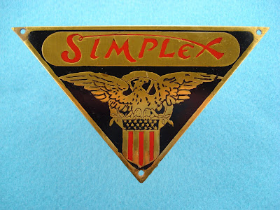 American Auto Emblems: SIMPLEX/CRANE-SIMPLEX