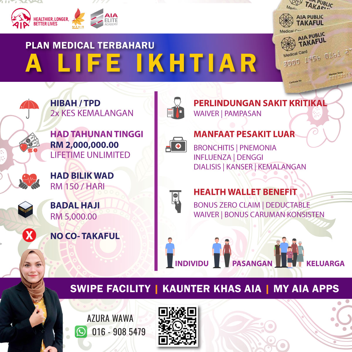 Design Poster A Life Ikhtiar - AIA Life Planner | Design For Daawah ...