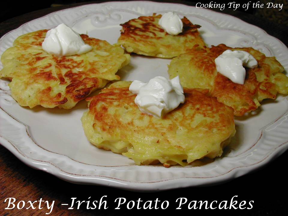 Cooking Tip of the Day: Boxty - Irish Potato Pancakes