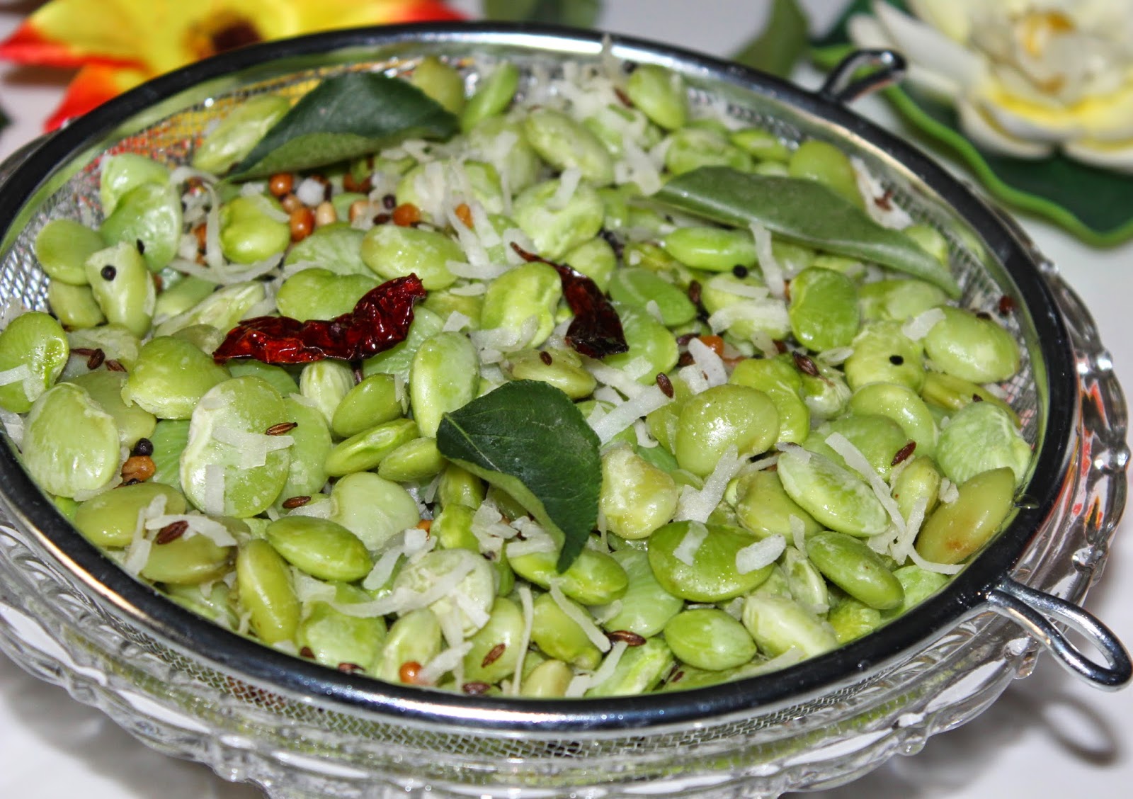 MOCHAI SUNDAL / LIMA BEANS SUNDAL